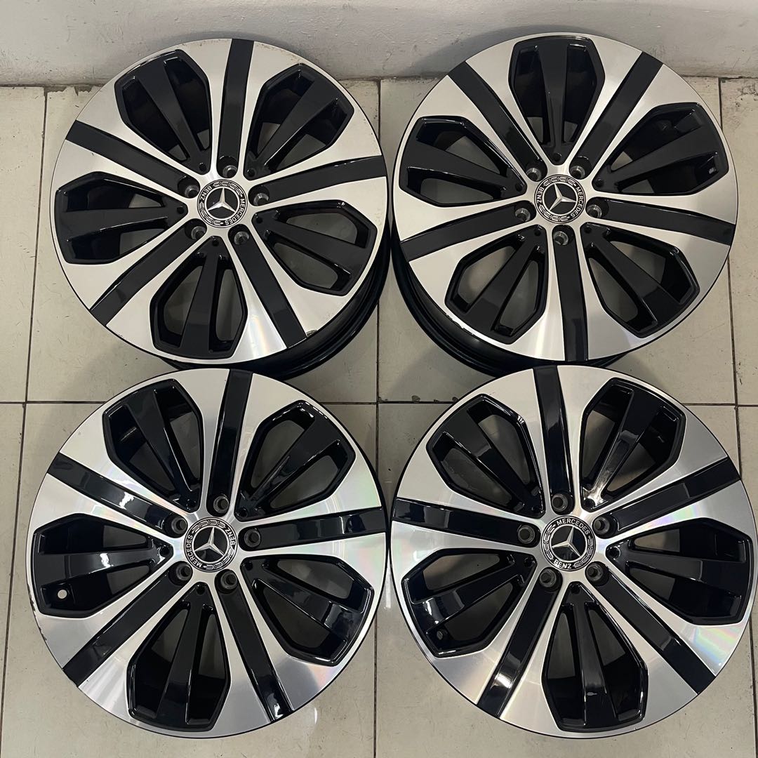 18” Original Mercedes Sport Rim, Car Accessories, Tyres & Rims on Carousell