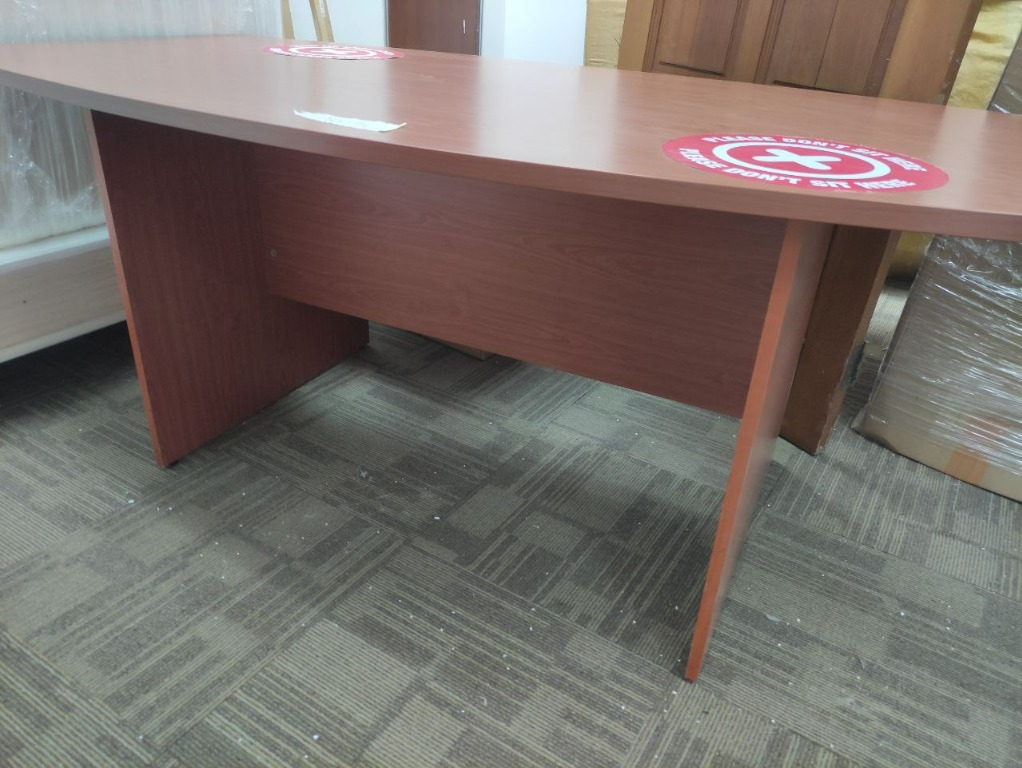 $50 for 3 tables - MUST GO! 1.8m x 1m Meeting Table, Furniture & Home ...