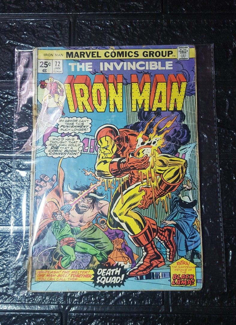 1974 US PRINT IRON MAN NO. 72 Vintage Comics, Hobbies & Toys, Books ...