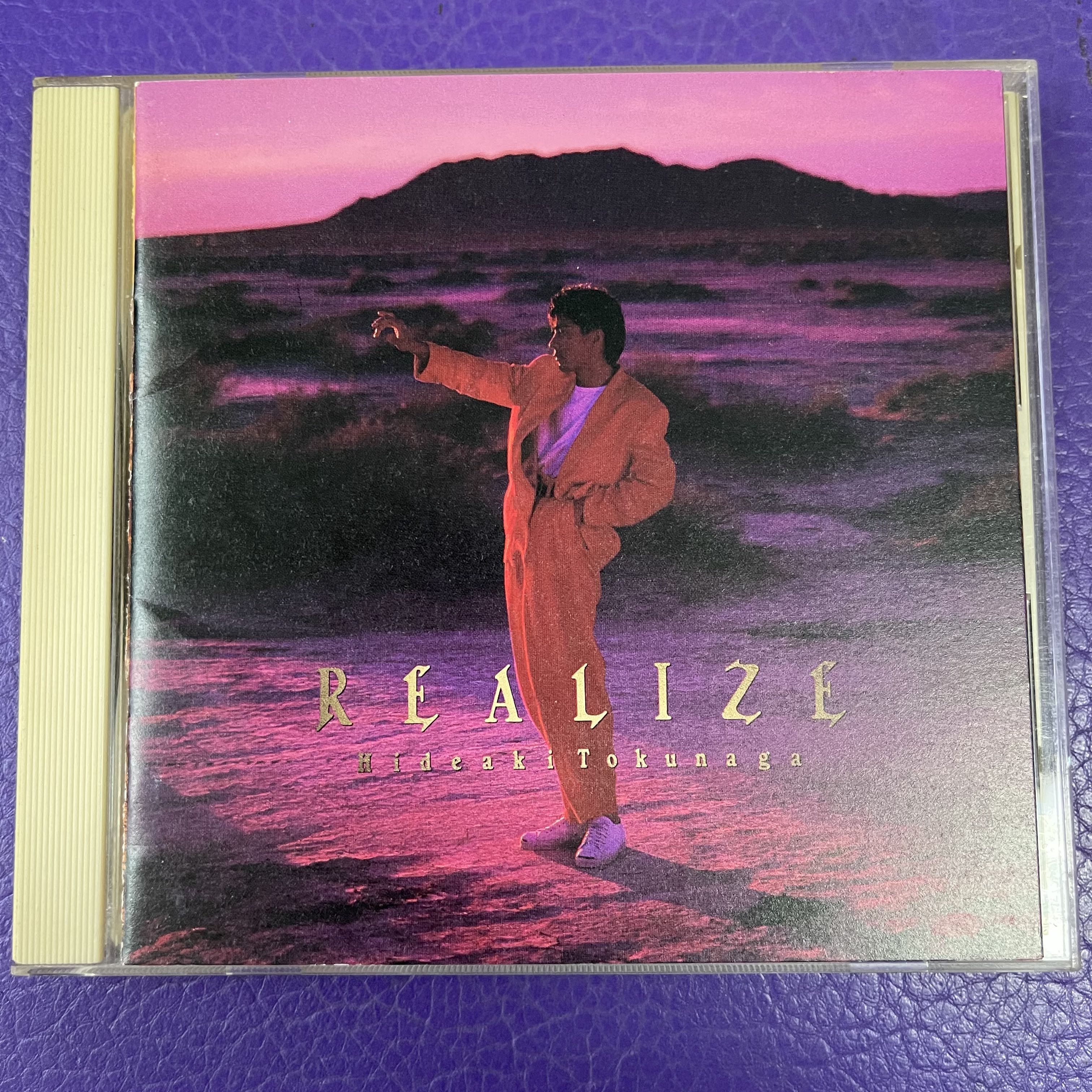 德永英明 HIDEAKI TOKUNAGA CD REALIZE 齊件 日版 舊版(1989), 興趣及遊戲, 音樂、樂器 & 配件, 音樂與媒體 - CD 及 DVD - Carousell