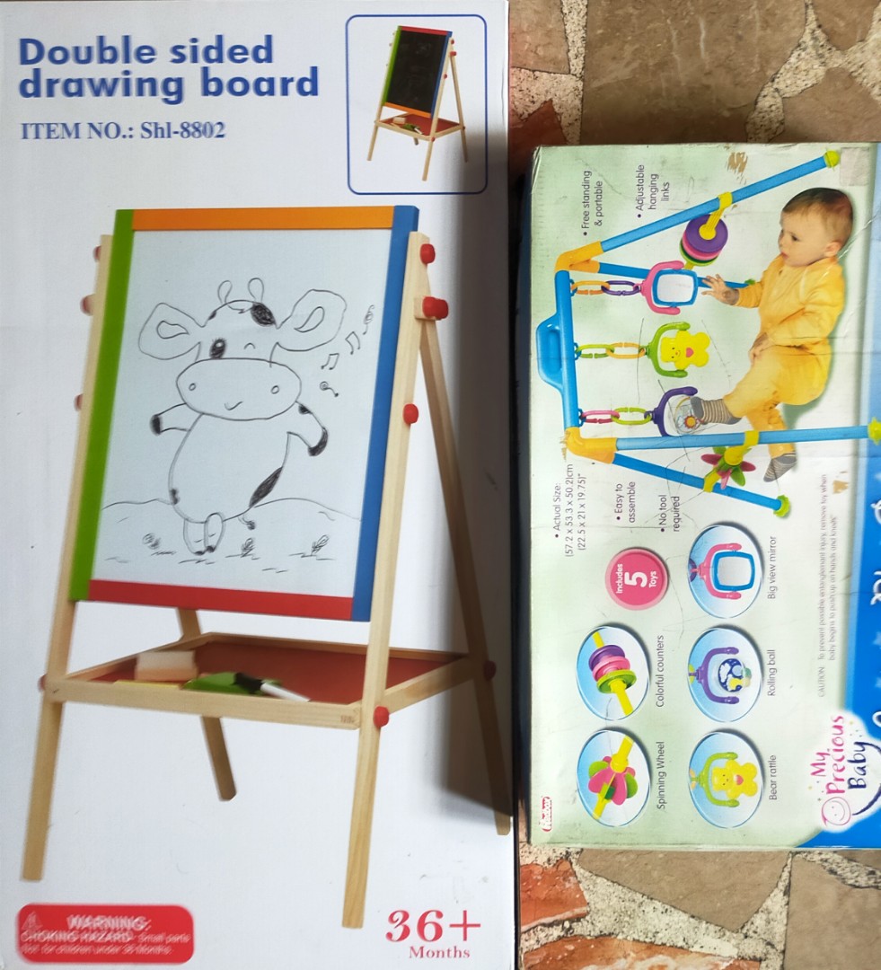 Activity Play Gym & Drawing Board, Babies & Kids, Infant Playtime on ...