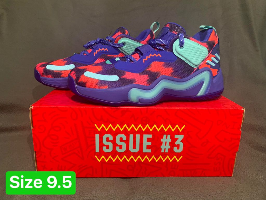 ADIDAS DON ISSUE #3-size9.5 (ORIG & BRAND NEW), Men's Fashion, Footwear ...