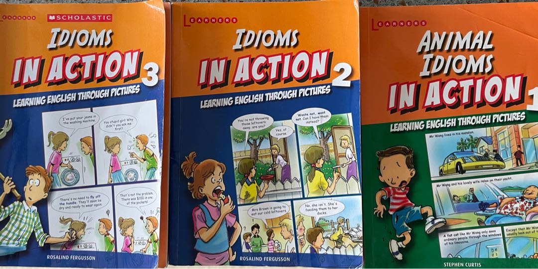 Animal idioms in action 1,2,3, Hobbies & Toys, Books & Magazines ...
