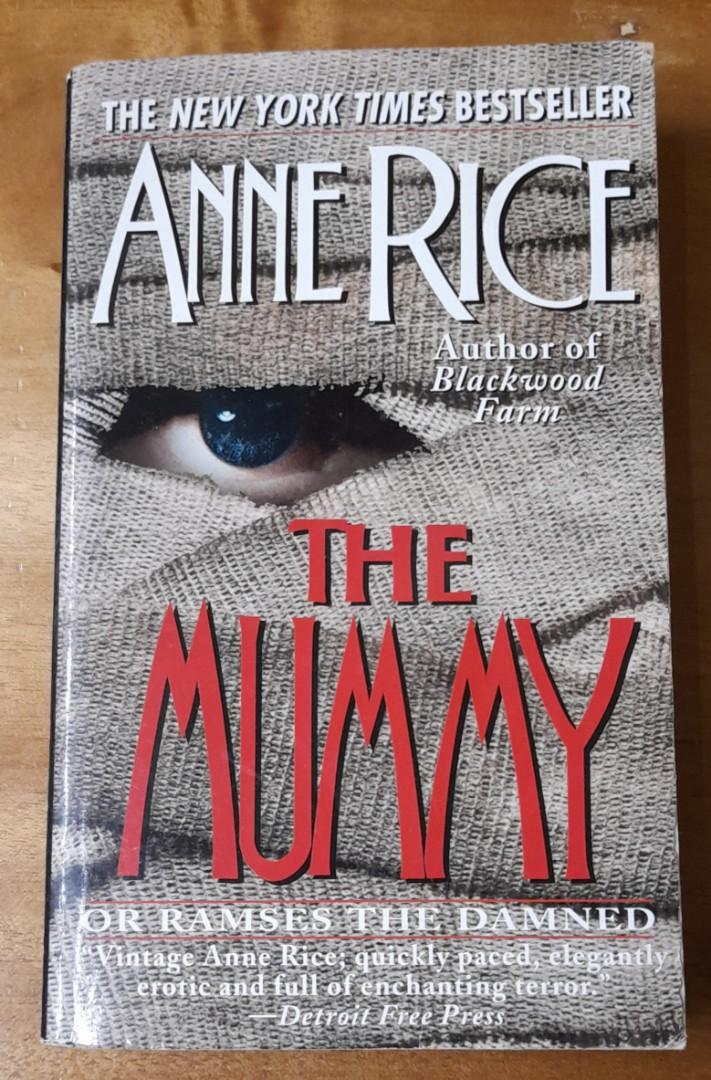 ANNE RICE_The Mummy, Hobbies & Toys, Books & Magazines, Fiction & Non ...