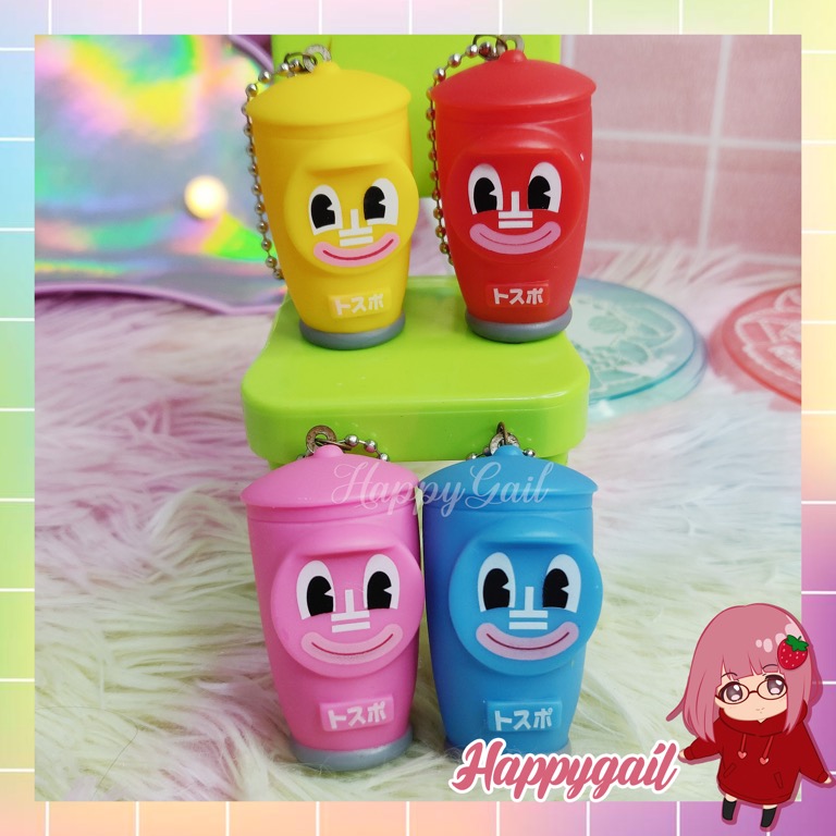 AP_0372 4 Pieces SET Vintage Fire Hydrant Tospo Keychains, Hobbies ...