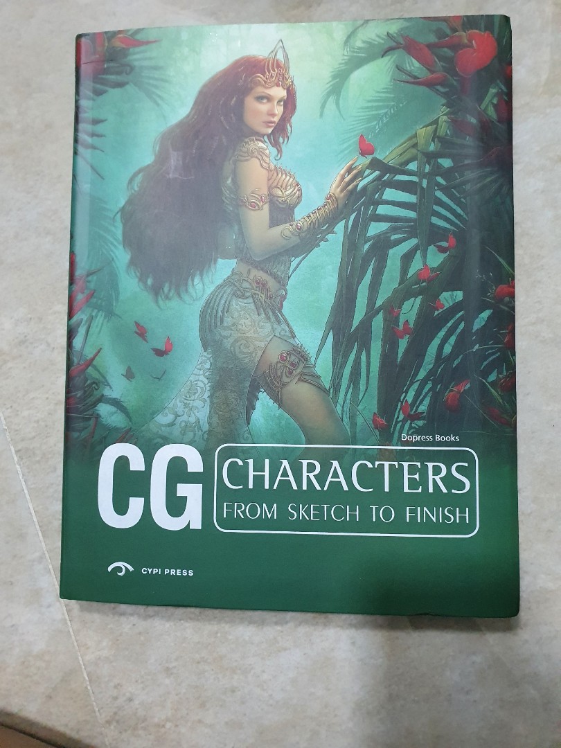 Art book CG Characters from Sketch to Finish, Hobbies & Toys, Books ...