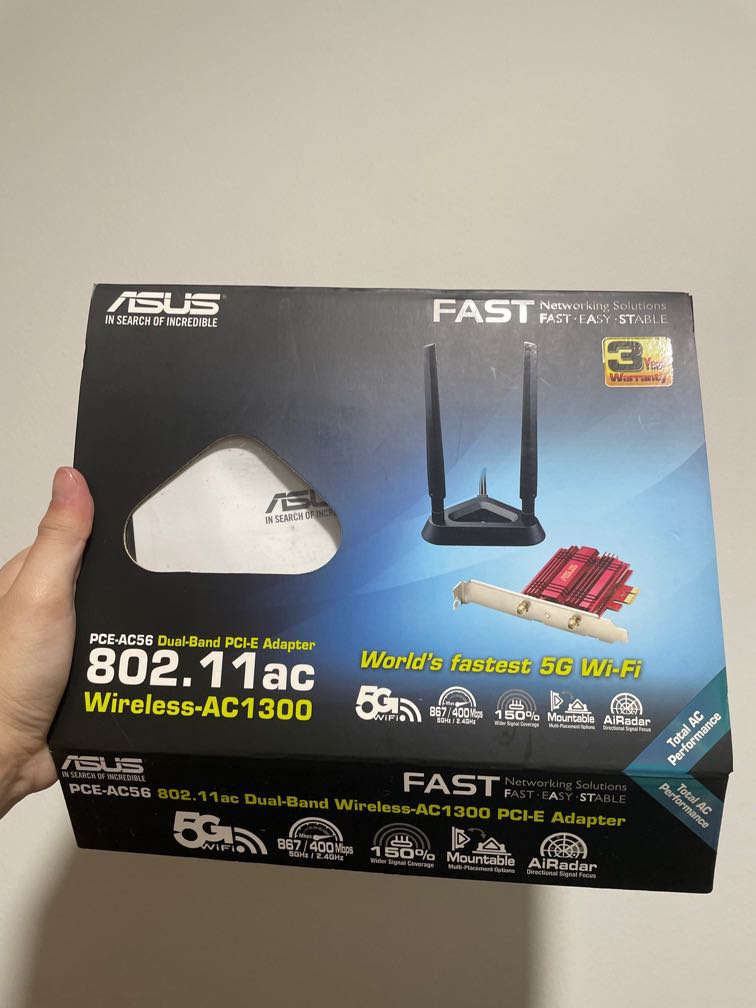 ASUS PCE-AC56, Computers & Tech, Parts & Accessories, Networking on ...