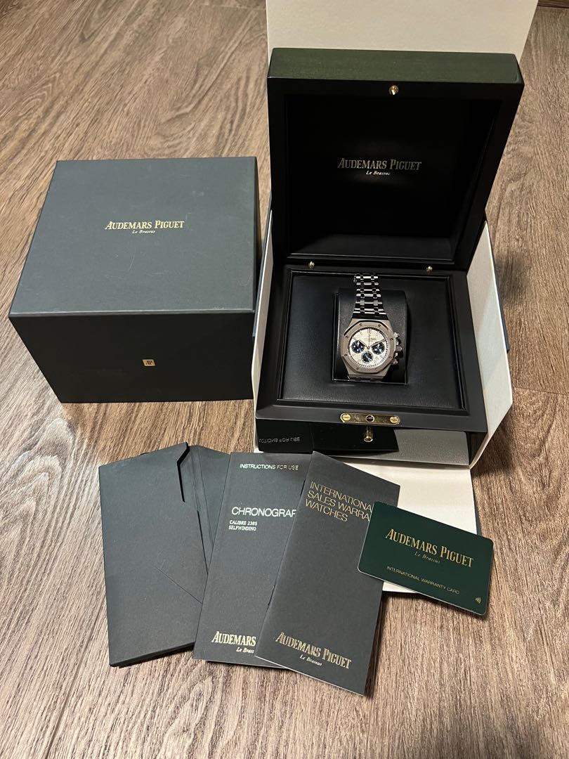 Audemars Piguet 26315st panda Chronograph Royal Oak 38mm, Luxury ...