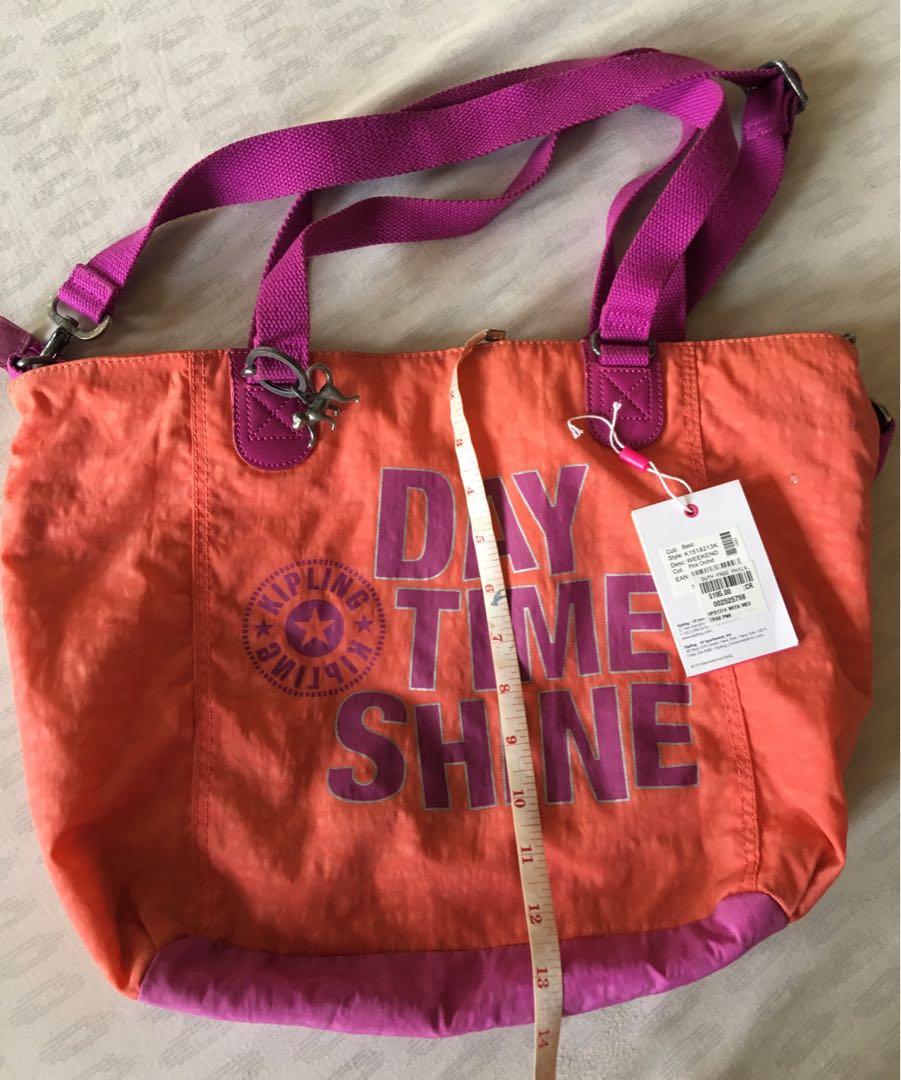 Authentic Kipling Travel/ Gym 2 way Bag, Women's Fashion, Bags ...