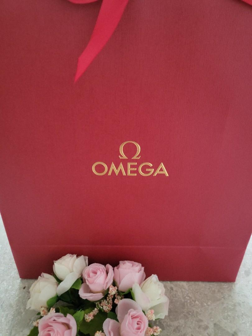 AUTHENTIC OMEGA PAPER BAG, Luxury, Accessories on Carousell