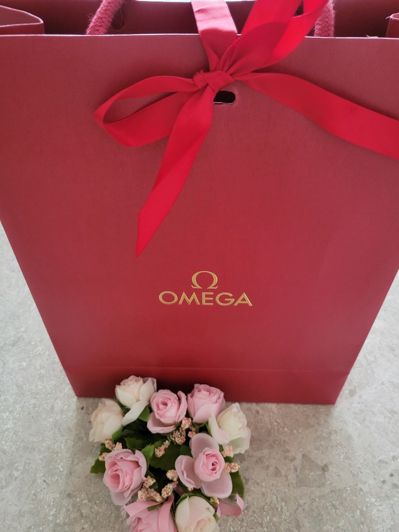 AUTHENTIC OMEGA PAPER BAG, Luxury, Accessories on Carousell