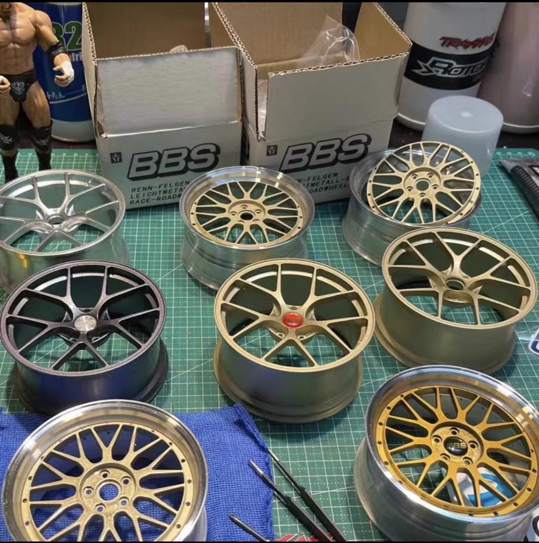 BBS Rays Advan TE37 LM RS G25 Mini Rims wheels display scale model ...