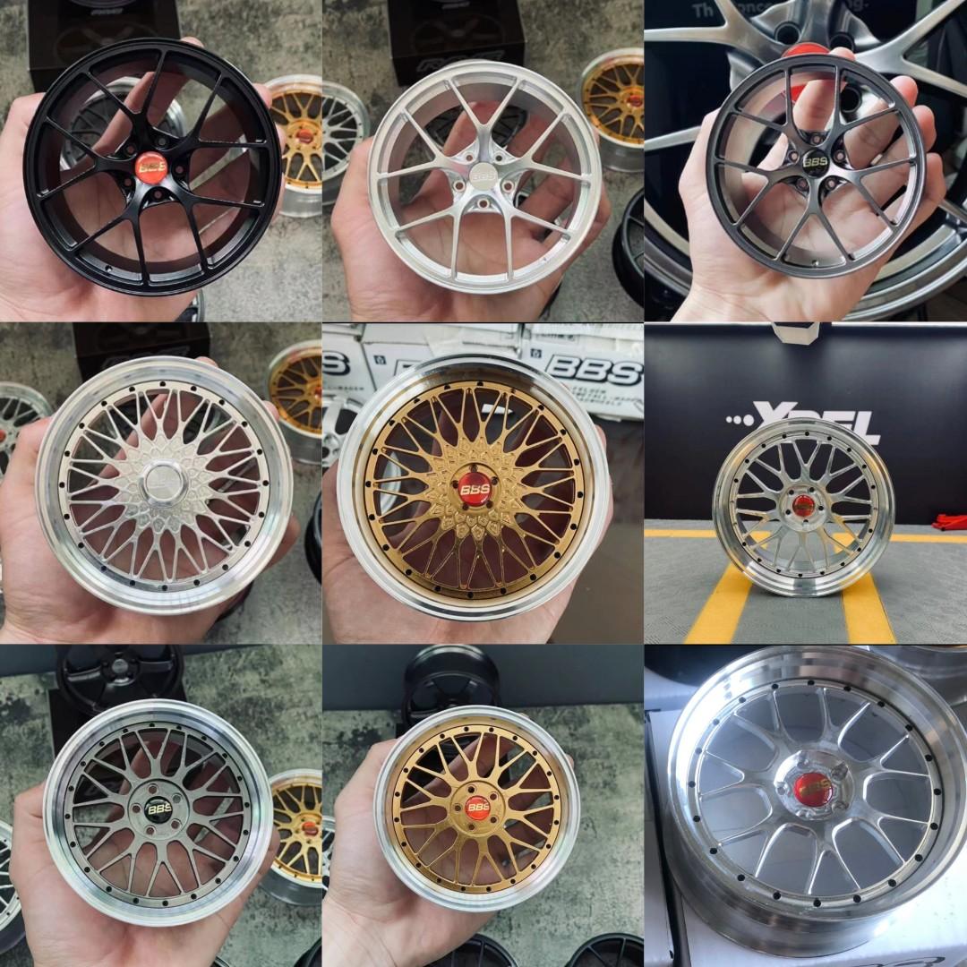 BBS Rays Advan TE37 LM RS G25 Mini Rims wheels display scale model ...