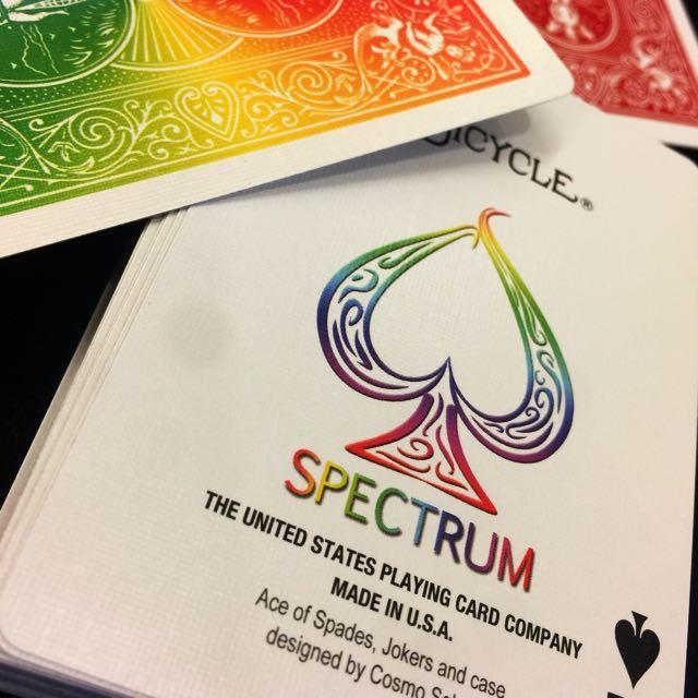 Bicycle Spectrum Playing Cards (Sealed), Hobbies & Toys, Toys & Games ...