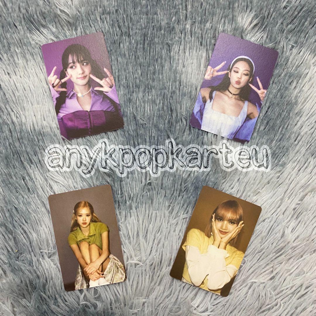 BLACKPINK 2022 Welcoming Collection - OT4 Photocards Set B, Hobbies & Toys, Memorabilia ...