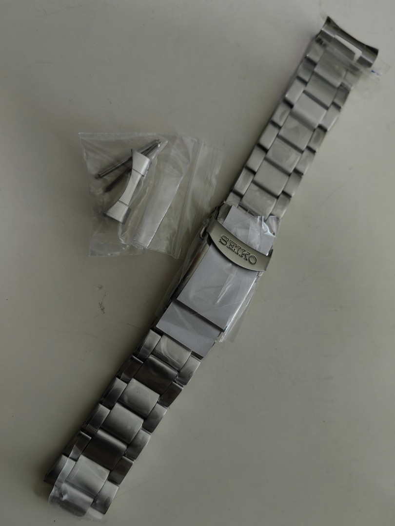 BN original Seiko 22mm stainless steel bracelet, Luxury, Watches on ...