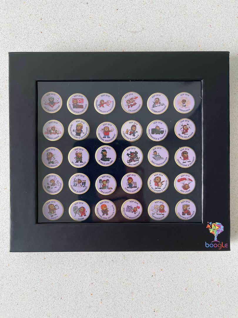 BNIB NDP 2019 Pin Badges Collectible Set, Hobbies & Toys, Memorabilia ...