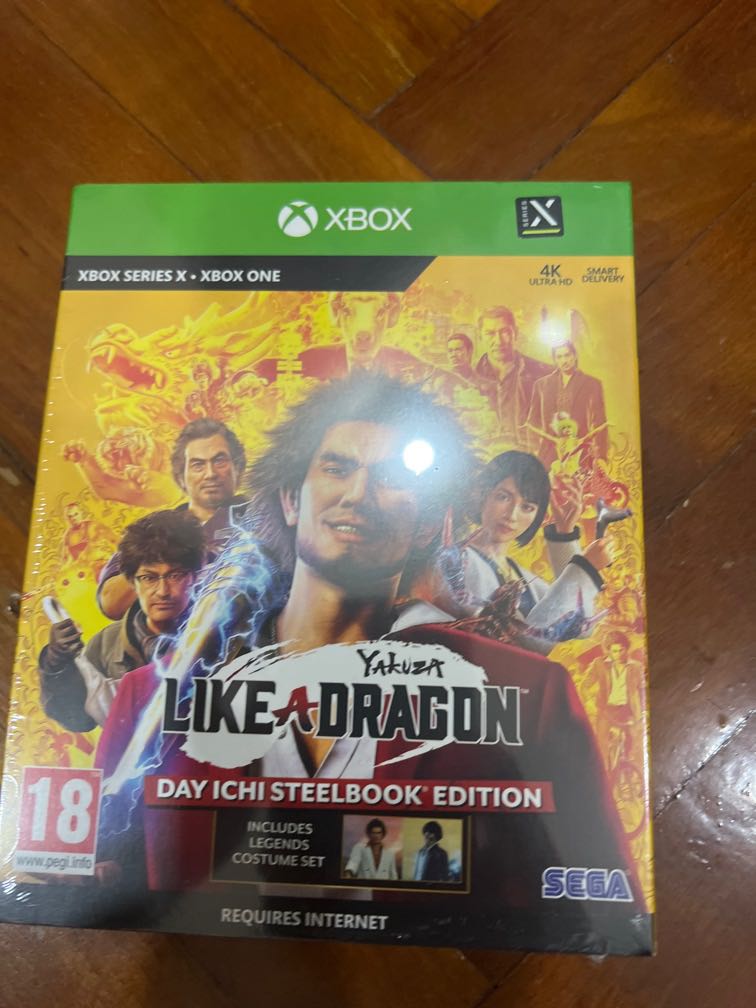 [BNIB] Yakuza Like A Dragon for Xbox Series x/ Xbox 1 (Day Ichi Steelbook Limited Edition ...