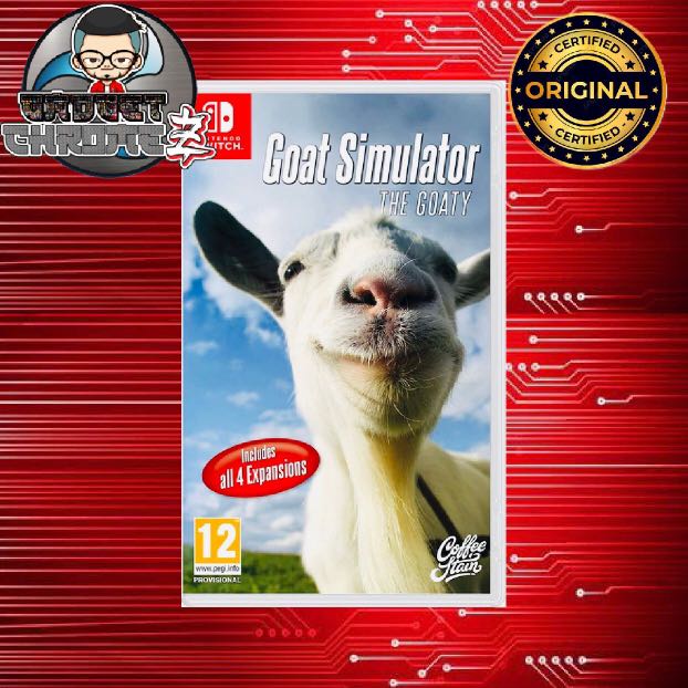 Goat Simulator The Goaty | Nintendo Switch Game | BRANDNEW, Video ...