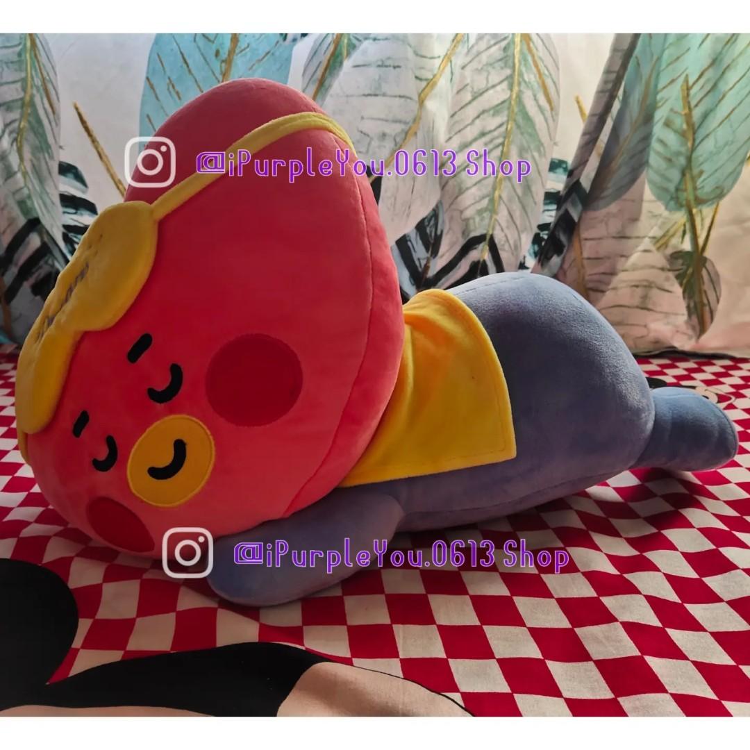 BT21 A dream of a baby lying cushion tata, Hobbies & Toys, Memorabilia ...
