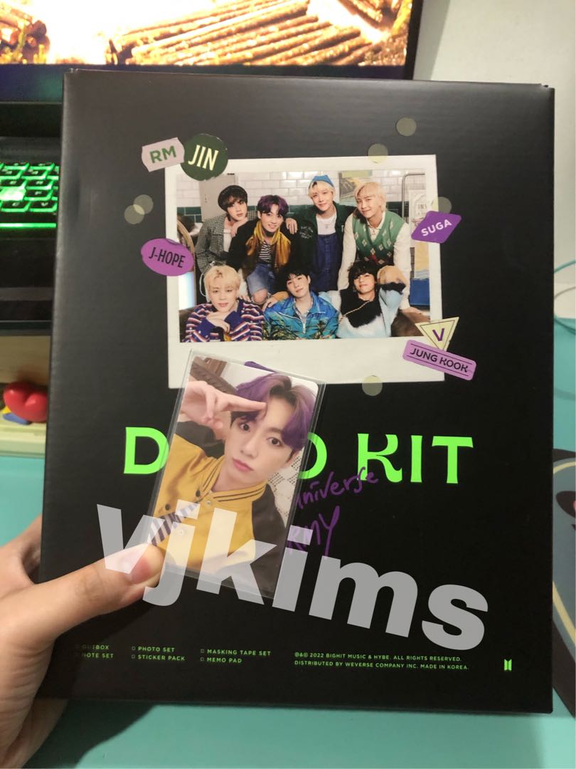 BTS DECO KIT w/ Jungkook JK rpc, Hobbies & Toys, Memorabilia ...
