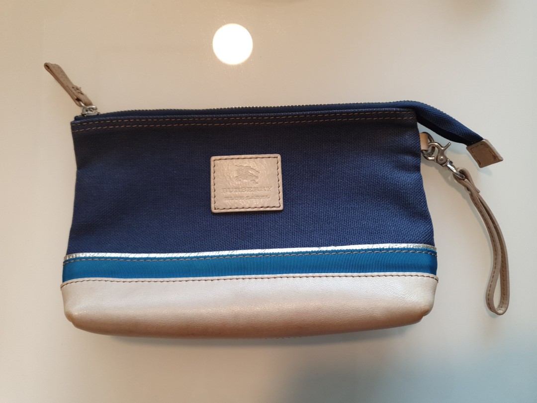 Burberry Blue Label Pouch, Women's Fashion, Bags & Wallets, Purses ...