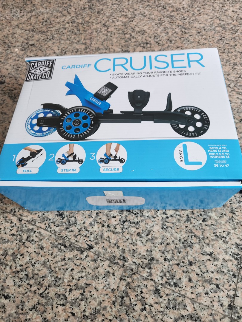Cardiff Cruiser skates with guards, Sports Equipment, Sports & Games ...