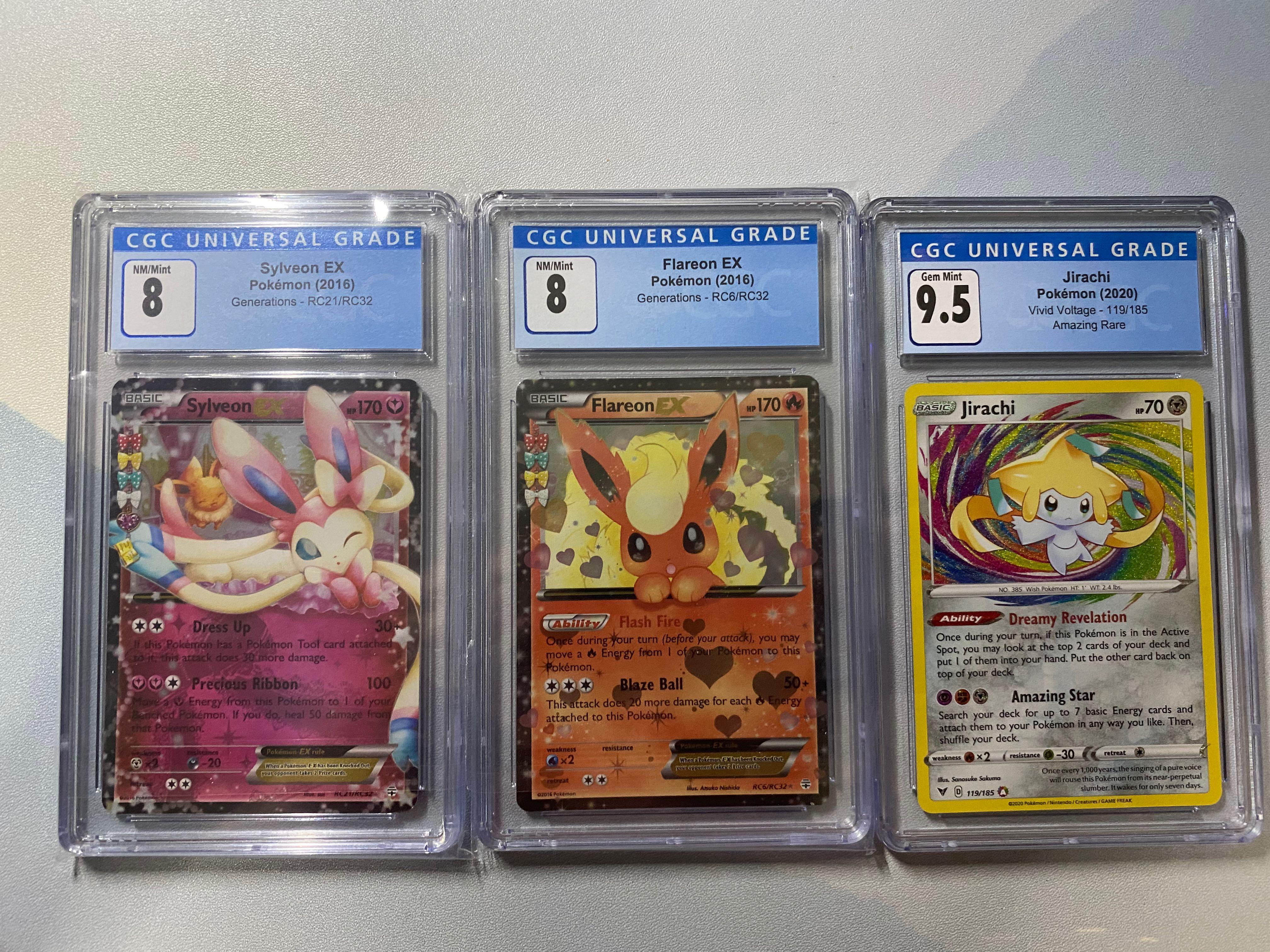 CGC Pokemon Slabs, Hobbies & Toys, Toys & Games on Carousell