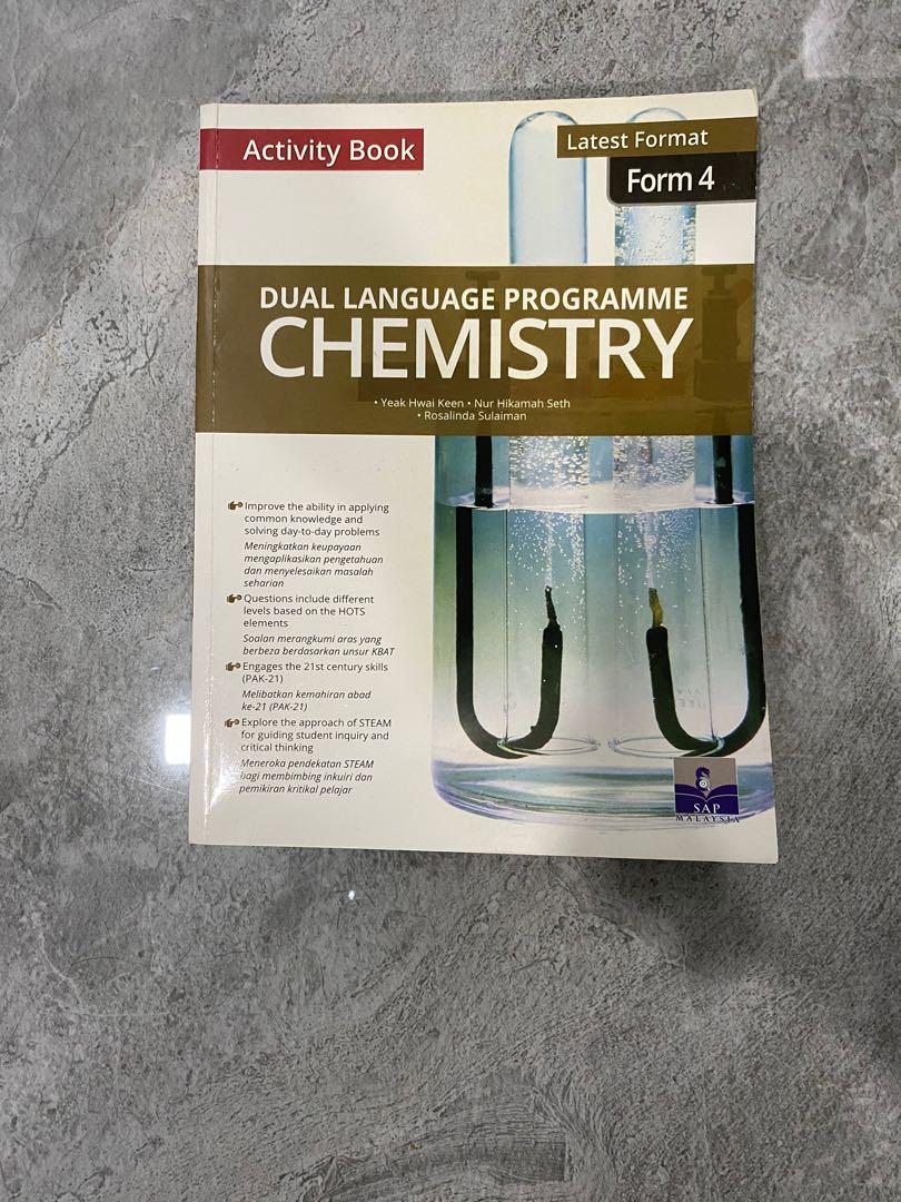 CHEMISTRY FORM 4 kssm dlp notebook and exercisebook spm, Hobbies & Toys ...
