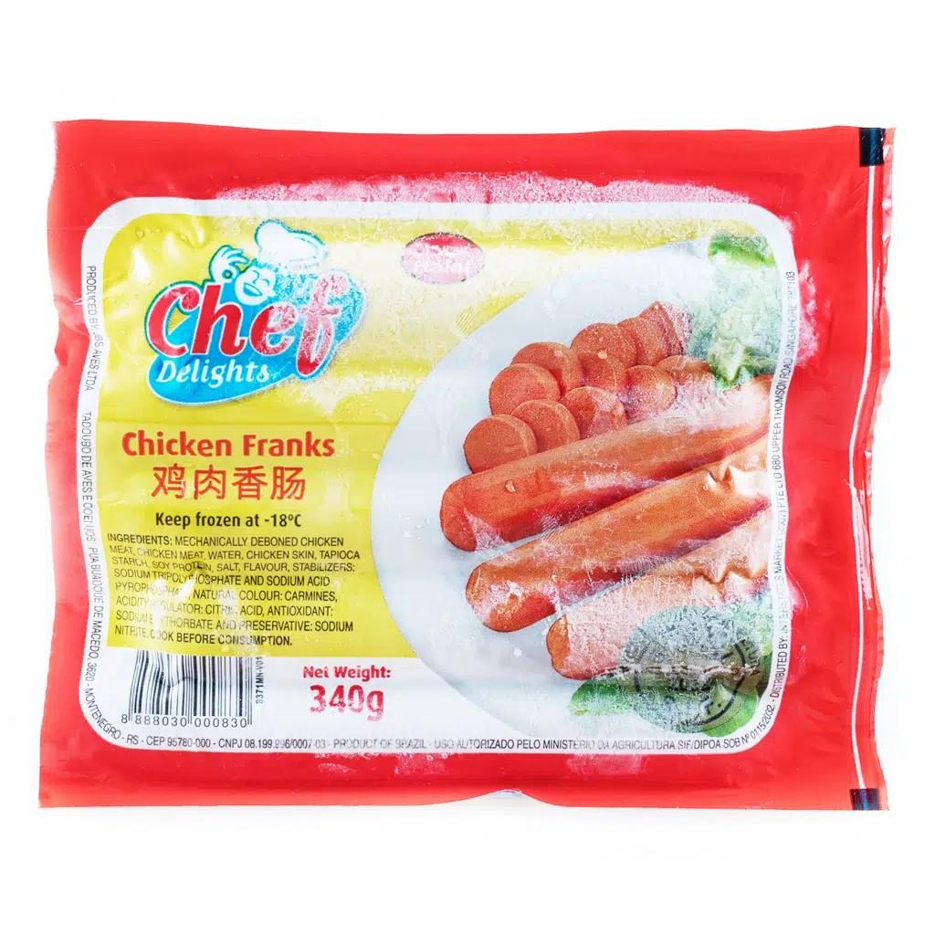 Chicken Franks, Food & Drinks, Chilled & Frozen Food on Carousell