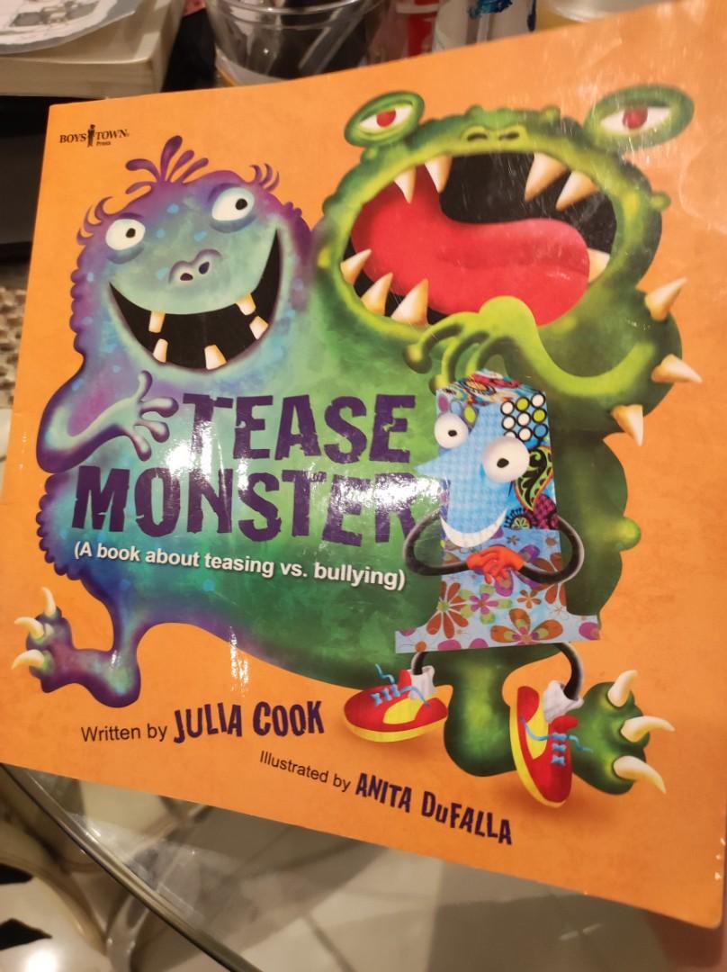 Children's Book about bullying Tease Monster, Hobbies & Toys, Books ...