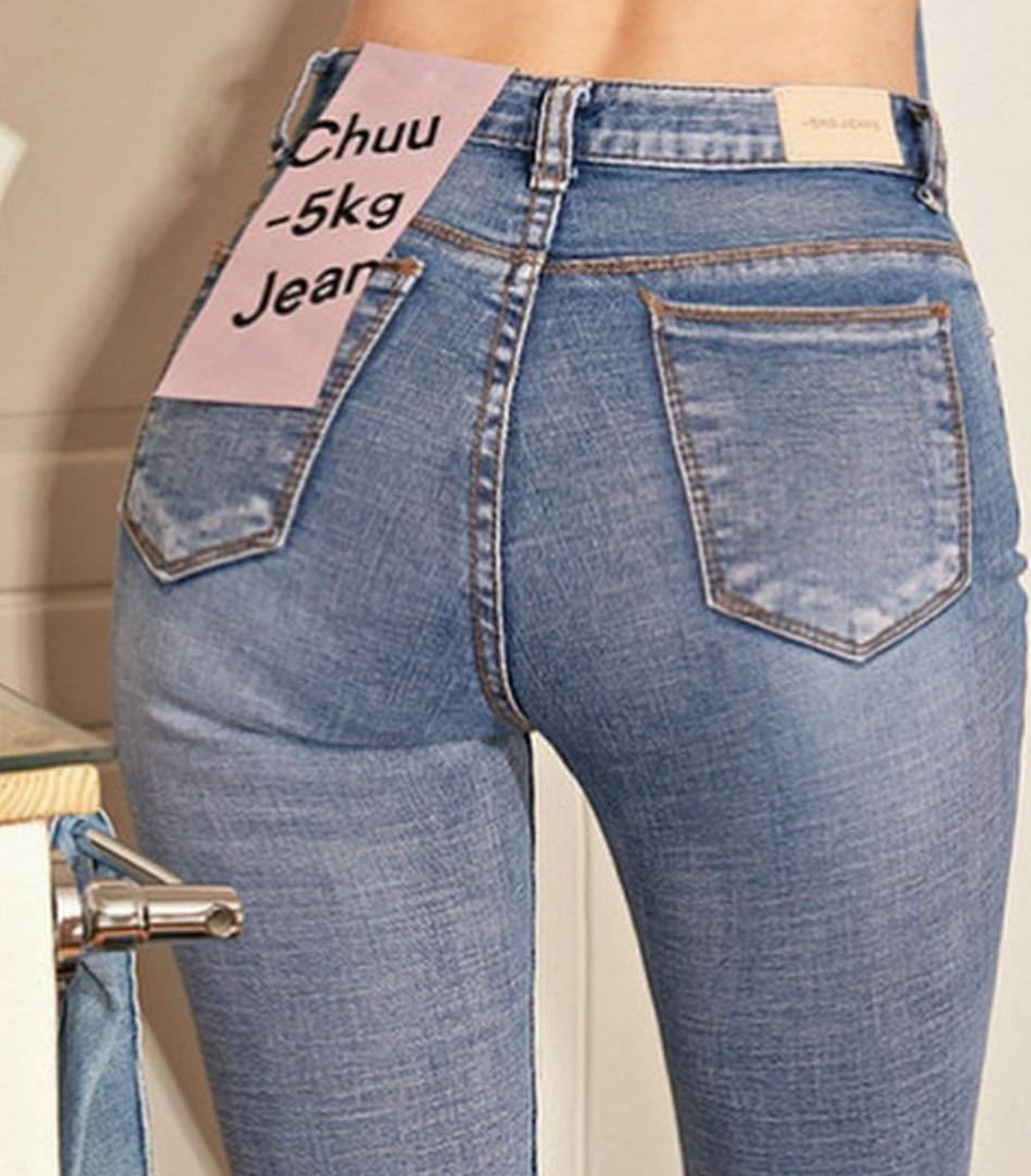 Chuu -5kg jeans vol.78, Women's Fashion, Bottoms, Jeans & Leggings on Carousell