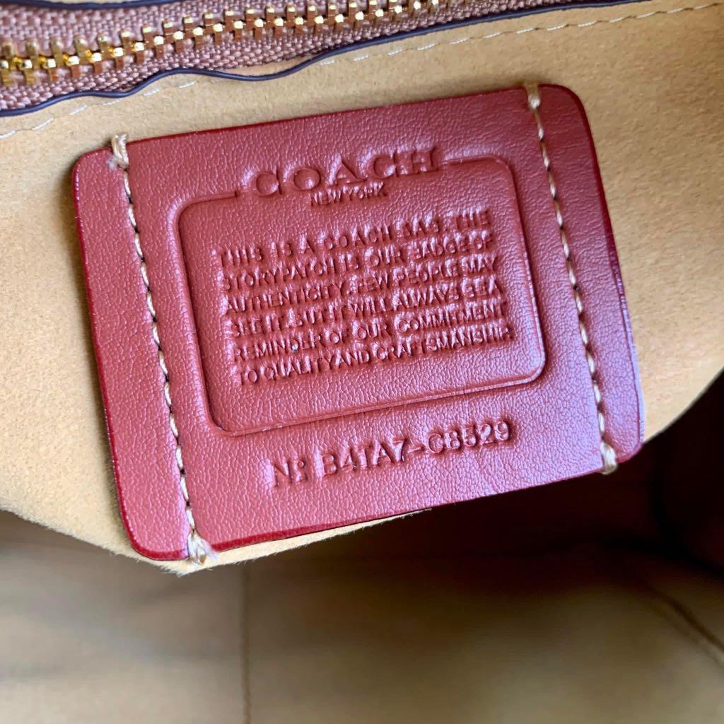 Coach Ruby Satchel 25 in Signature Textile Jacquard, Women's Fashion ...