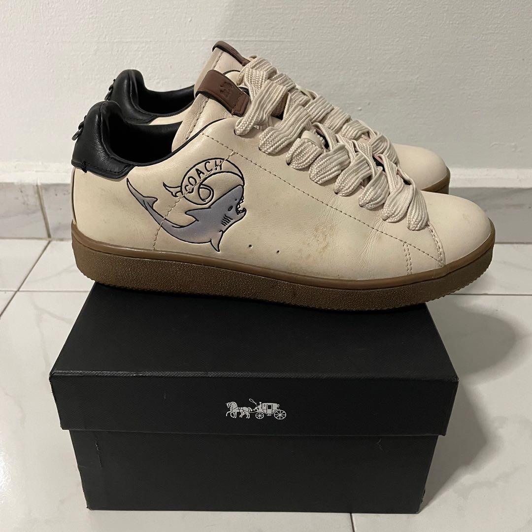 Coach Sharkey Tattoo, Men's Fashion, Footwear, Sneakers on Carousell
