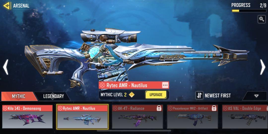 CODM ACC Kilo Mythic, Video Gaming, Video Games, Others on Carousell