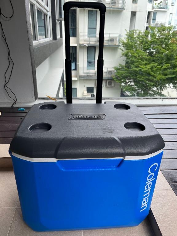 Coleman Wheeled Cooler Box, Furniture & Home Living, Kitchenware ...
