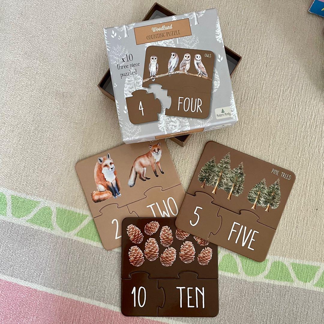 Counting / Number puzzle, Hobbies & Toys, Toys & Games on Carousell