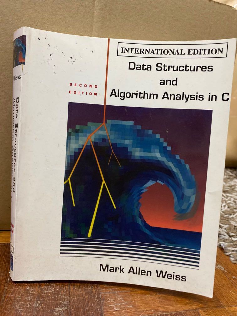 Data Structure And Algorithm Analysis In C Hobbies And Toys Books And Magazines Textbooks On