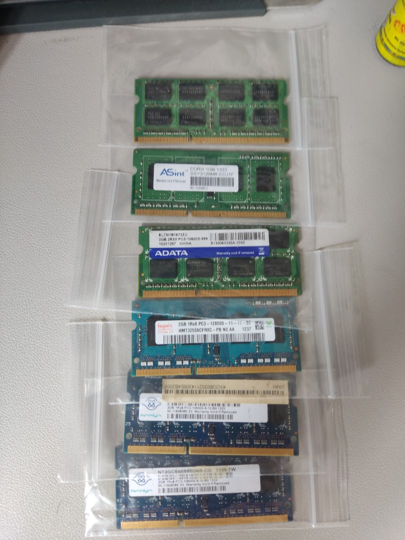Sodimm / laptop DDR 3 ram, Computers & Tech, Parts & Accessories ...