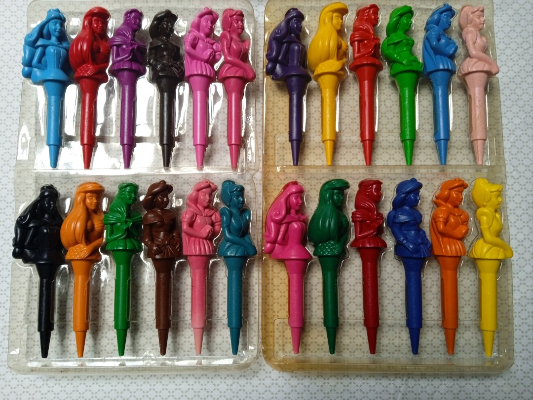 Disney Princess Crayons collectibles, Hobbies & Toys, Memorabilia ...