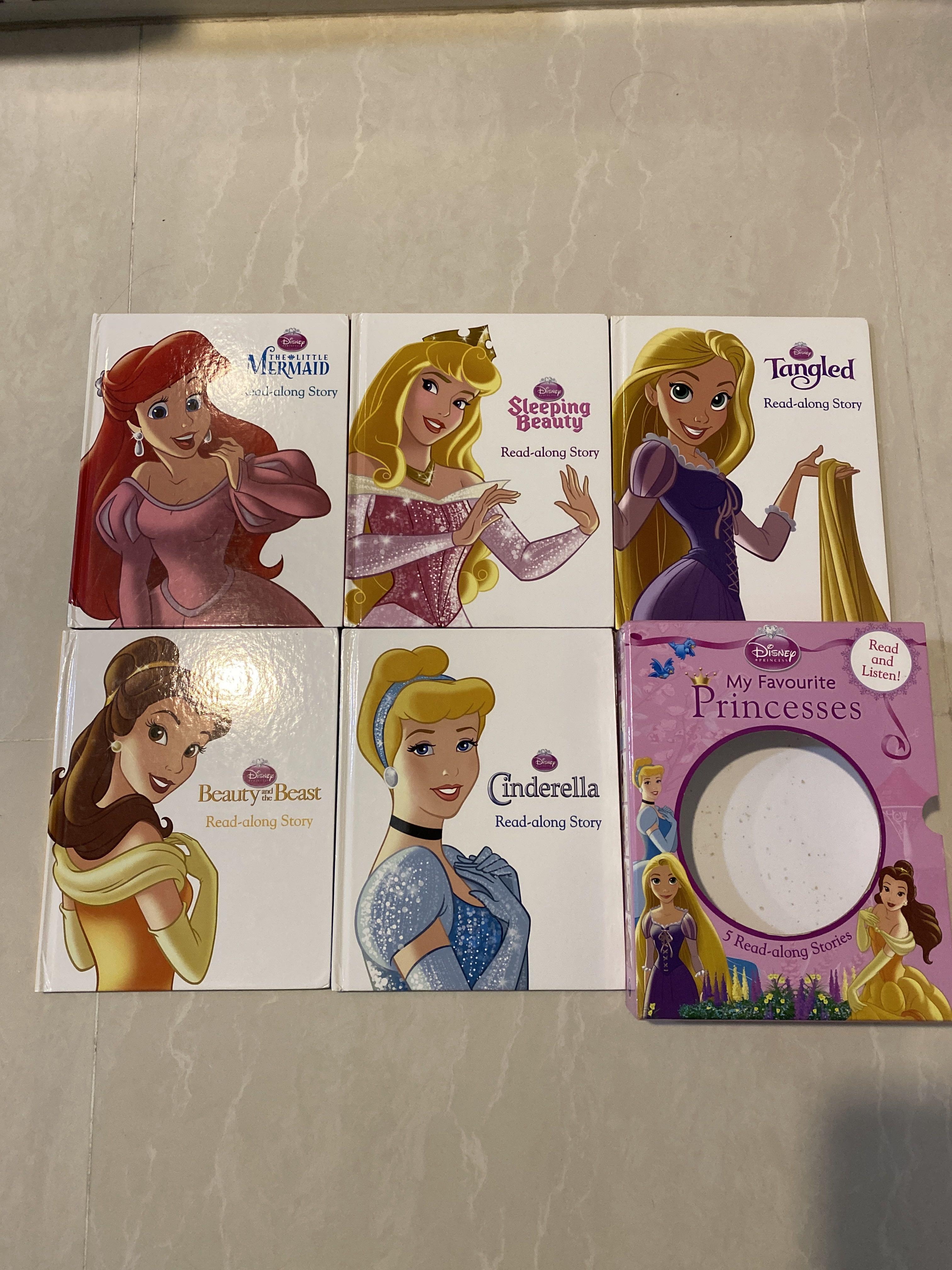 Disney Princess Read Along Stories, Hobbies & Toys, Books & Magazines ...