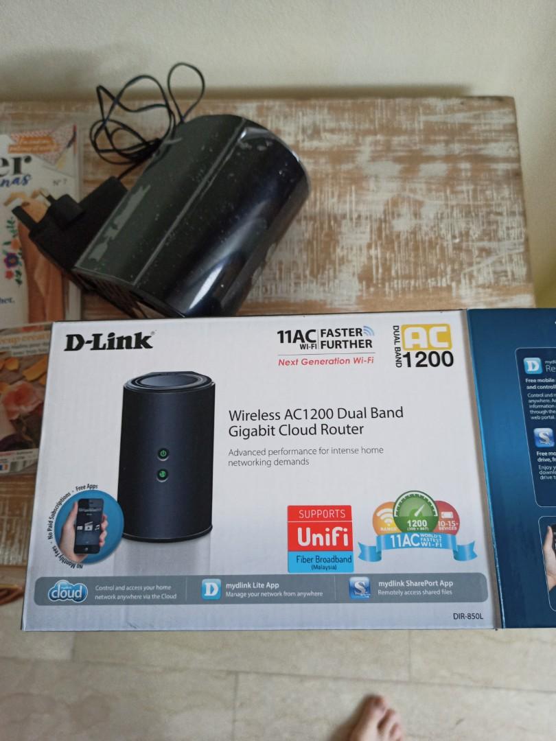 DLINK DIR-850L Wireless Router, Computers & Tech, Parts & Accessories ...