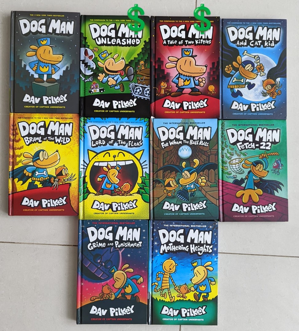 Dog Man books (10 books), Hobbies & Toys, Books & Magazines, Children's ...