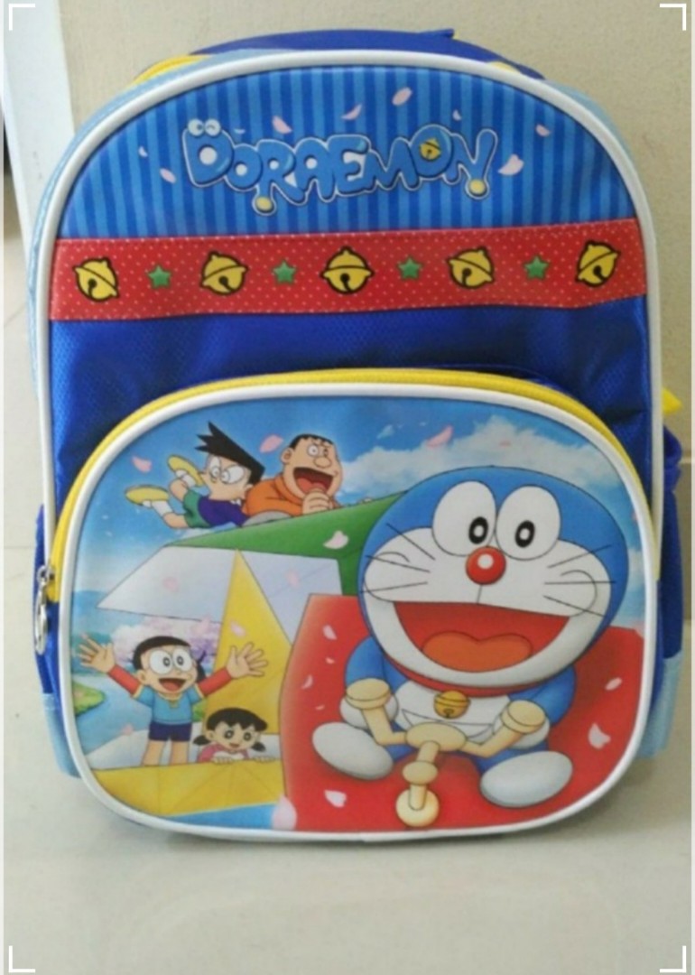 Doraemon kids school bag backpack 13", Babies & Kids, Babies & Kids ...
