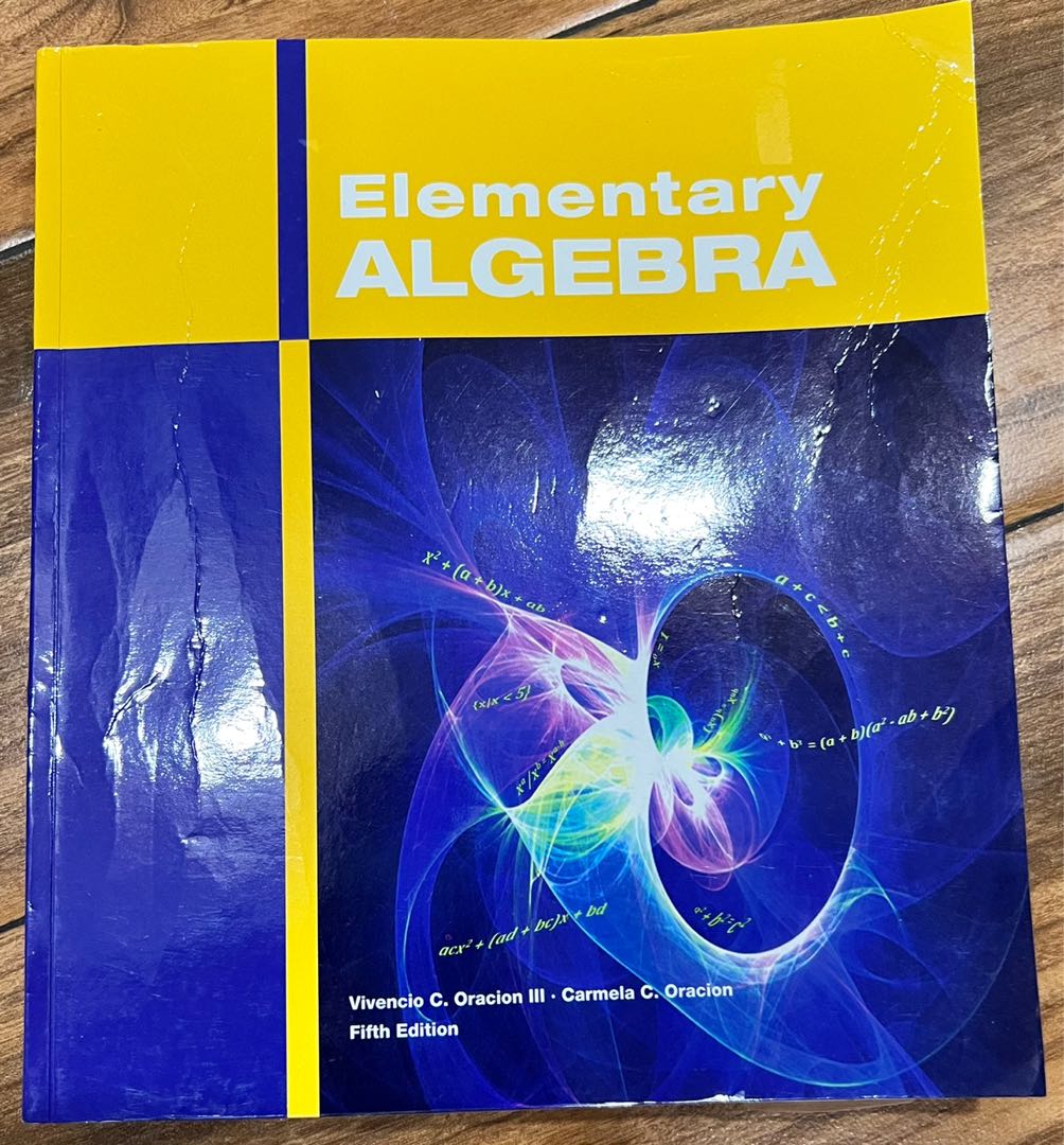 Elementary Algebra 5th Edition, Hobbies & Toys, Books & Magazines ...