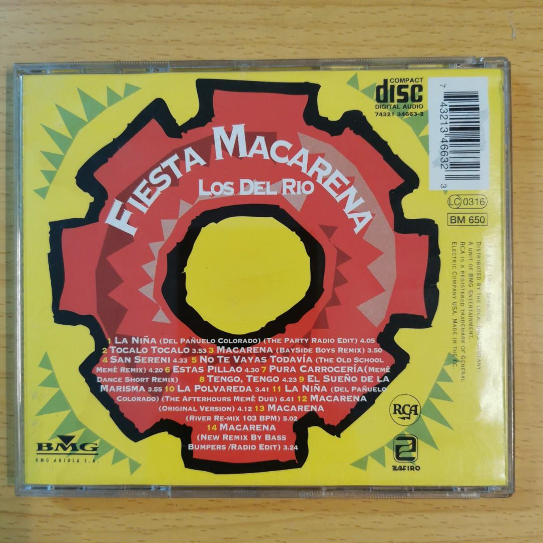 Fiesta macarena. Los Del Rio 1996, 興趣及遊戲, 音樂樂器 & 配件, 音樂與媒體 - CD 及 DVD ...