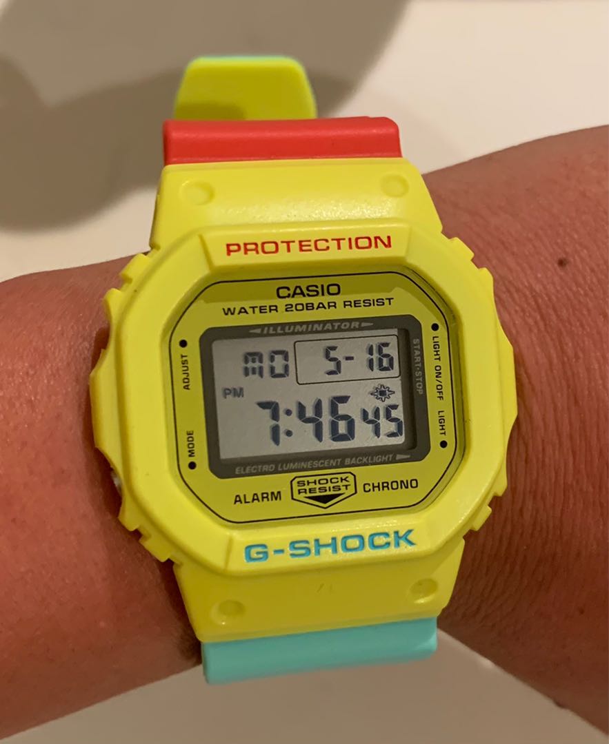 G Shock Breezy Rasta, Men's Fashion, Watches & Accessories, Watches on ...