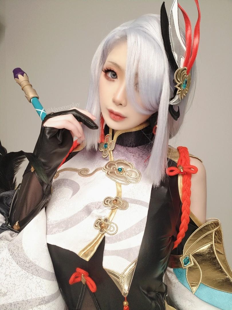 Genshin Impact - Shen He Wig, Hobbies & Toys, Memorabilia ...