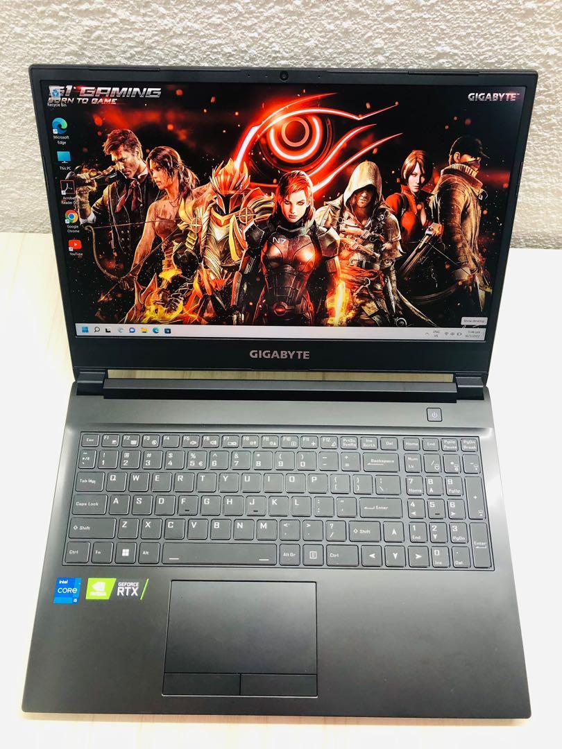 Gigabyte G5KD Gaming laptop RTX3060 i5-11400H, Computers & Tech ...