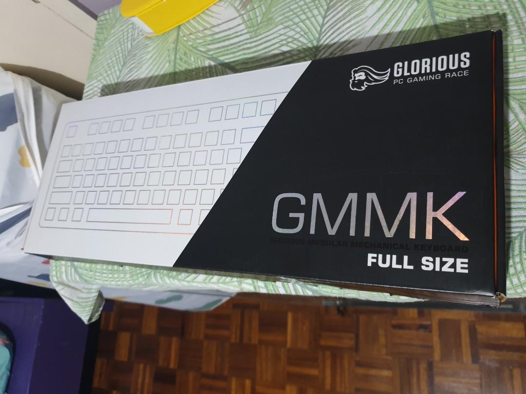 GLORIOUS PC GAMING RACE MODULAR MECHANICAL KEYBOARD GMMK FULL SIZE ...